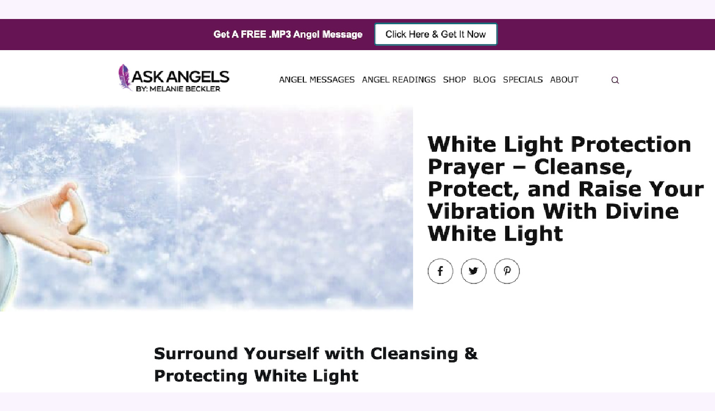 White Light Protection Meditation | North Star